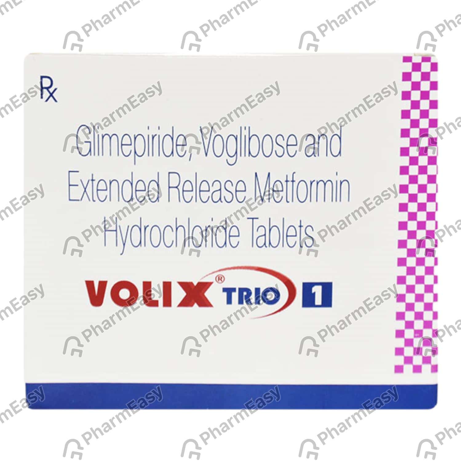 Volix Trio 1mg Strip Of 15 Tablets: Uses, Side Effects, Price & Dosage ...