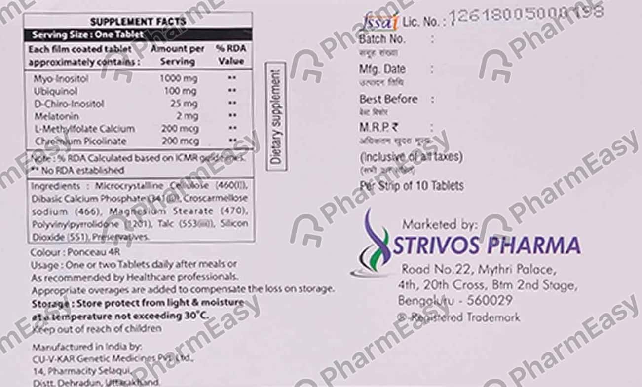 Buy Myophage D Strip Of 10 Tablets Online at Flat 15% OFF | PharmEasy