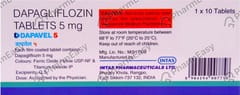 Dapavel 5 MG Tablet (10): Uses, Side Effects, Price & Dosage | PharmEasy