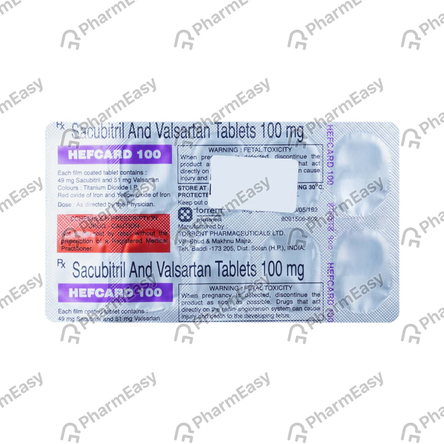 Buy Hefcard 100mg Strip Of 14 Tablets Online at Flat 15% OFF | PharmEasy