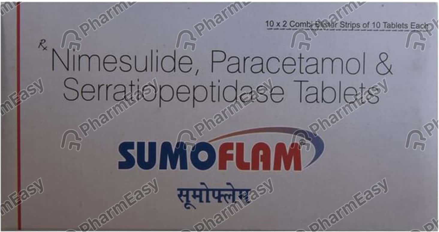 Buy Sumoflam Strip Of 15 Tablets Online at Flat 15% OFF | PharmEasy