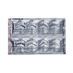 Buy Rapilif 8 MG Capsule (15) Online at Flat 18% OFF* | PharmEasy