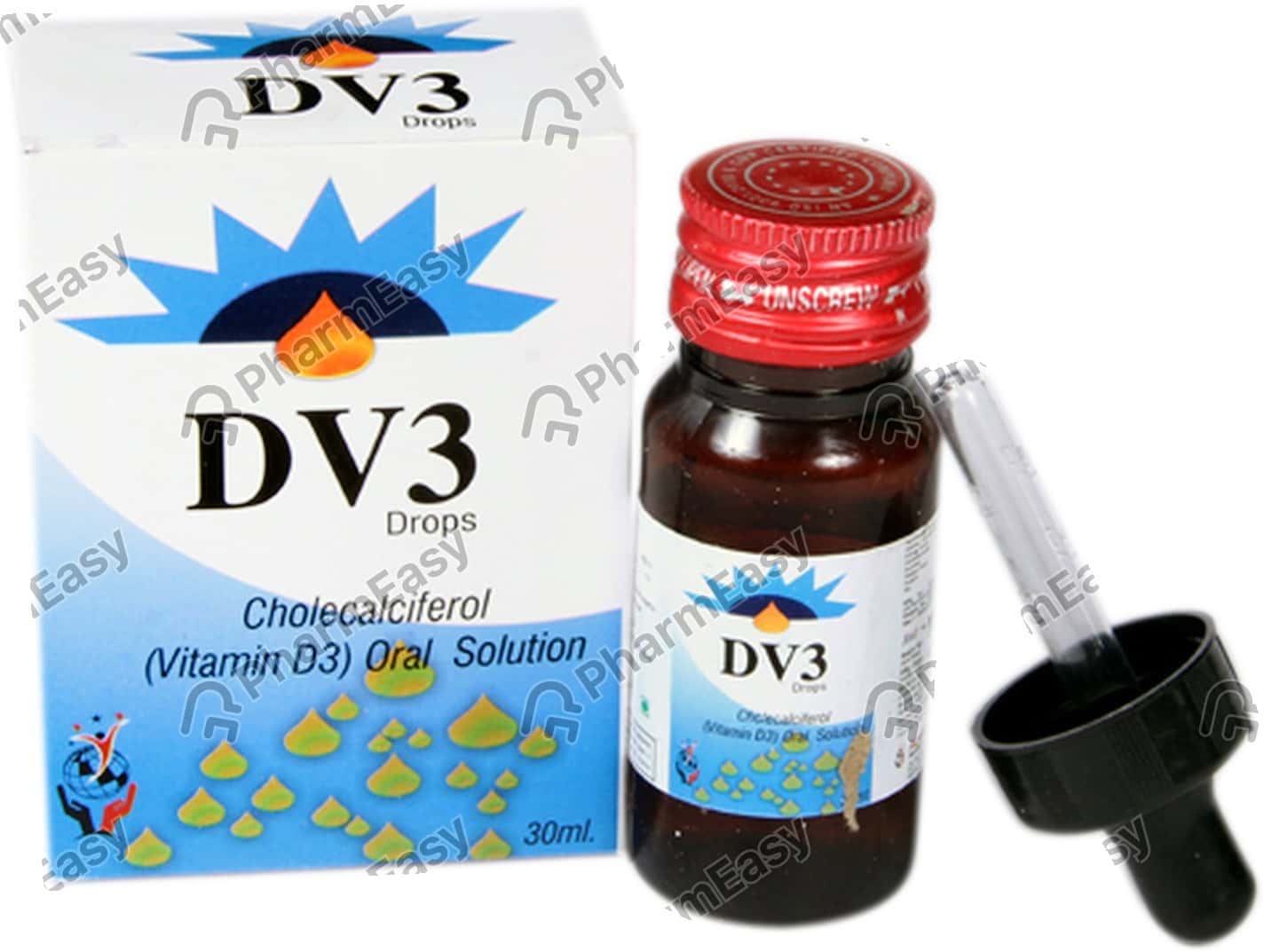 Dv3 800 IU Oral Drop (30): Uses, Side Effects, Price & Dosage | PharmEasy