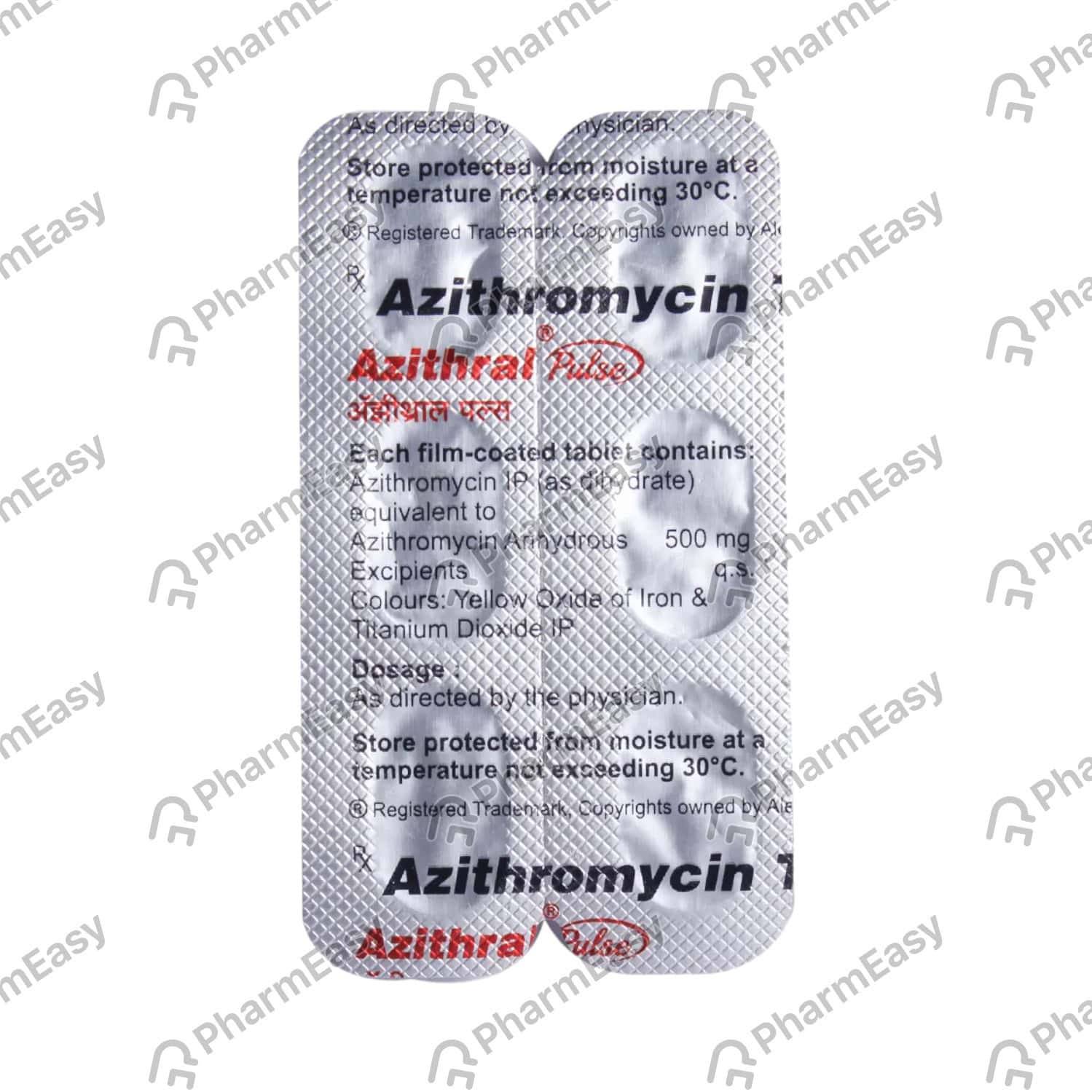 Azithral Pulse 500 MG Tablet (3): Uses, Side Effects, Price & Dosage ...