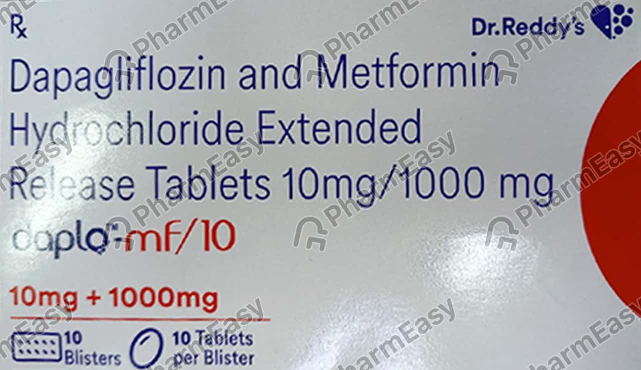 Dapacose M 10mg Forte Strip Of 10 Tablets: Uses, Side Effects, Price ...
