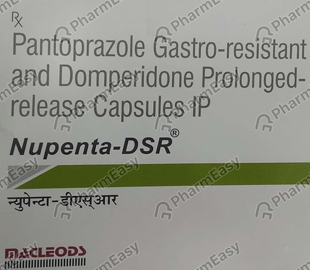 Nupenta Dsr Strip Of 15 Capsules: Uses, Side Effects, Price & Dosage ...