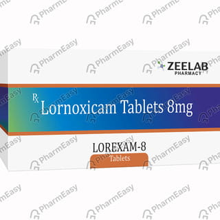 Buy Lorexam 8 MG Tablet (10) Online at Flat 15% OFF | PharmEasy