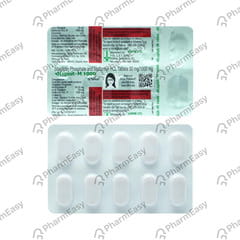 Lupisit M 1000mg Strip Of 10 Tablets: Uses, Side Effects, Price ...