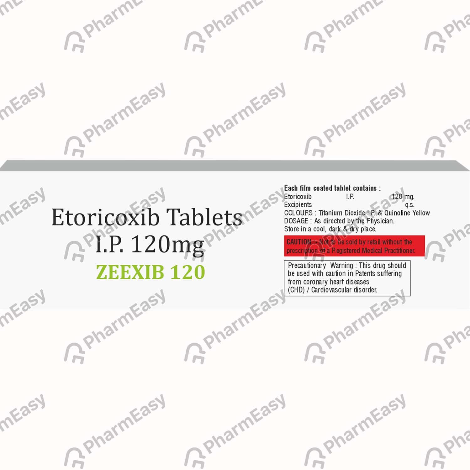 Buy Zeexib 120 MG Tablet (10) Online at Flat 15% OFF | PharmEasy