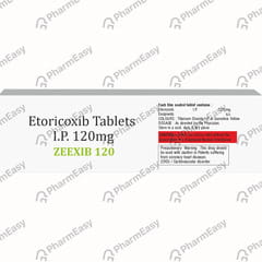 Zeexib 120 MG Tablet (10): Uses, Side Effects, Price & Dosage | PharmEasy