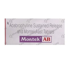 Montair Ab Strip Of 10 Tablets - Uses, Side Effects, Dosage ...