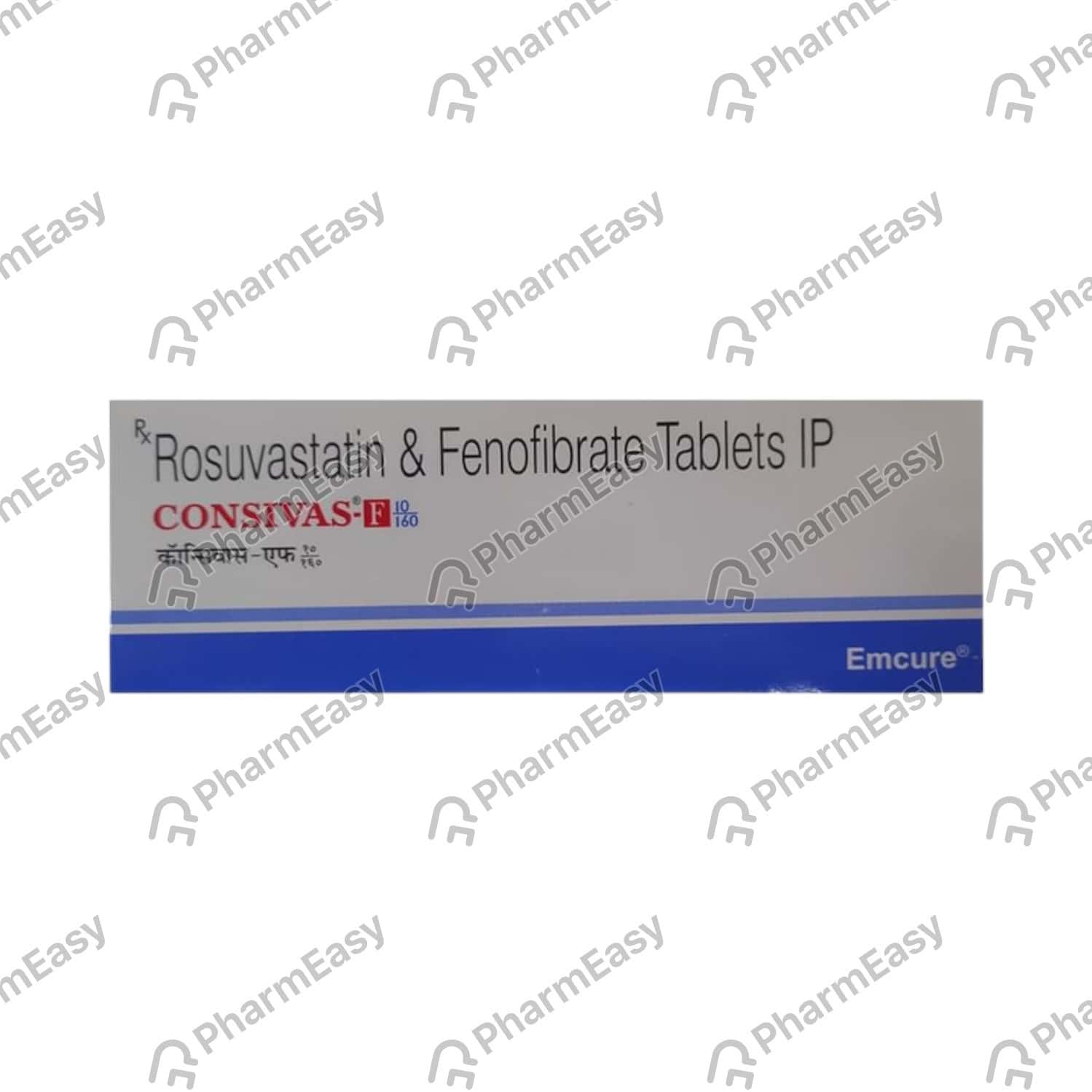 Consivas F 10/160mg Strip Of 10 Tablets: Uses, Side Effects, Price ...