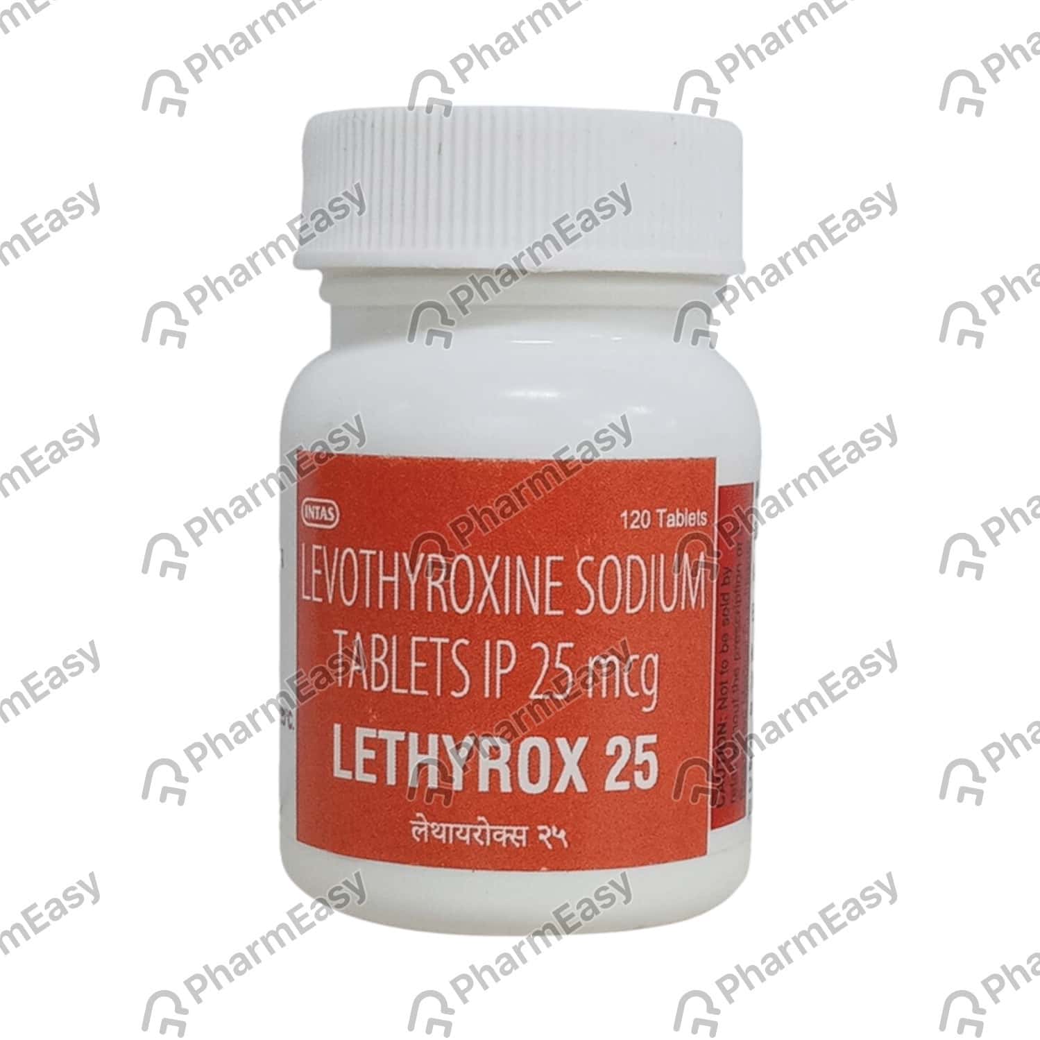 Buy Lethyrox 25 MCG Tablet (120) Online at Flat 15% OFF | PharmEasy