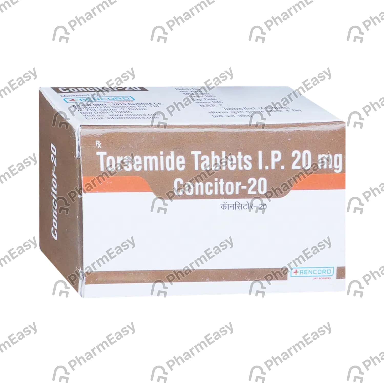 Concitor 20 MG Tablet (10): Uses, Side Effects, Price & Dosage | PharmEasy