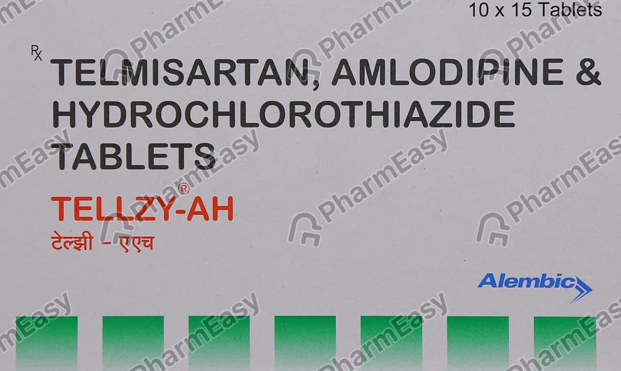 Tellzy Ah 40mg Strip Of 15 Tablets: Uses, Side Effects, Price & Dosage ...