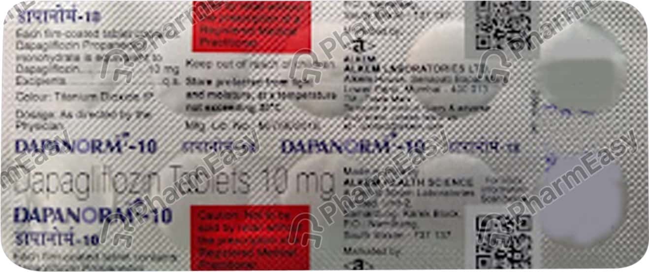 Dapanorm 5 MG Tablet (10): Uses, Side Effects, Price & Dosage | PharmEasy
