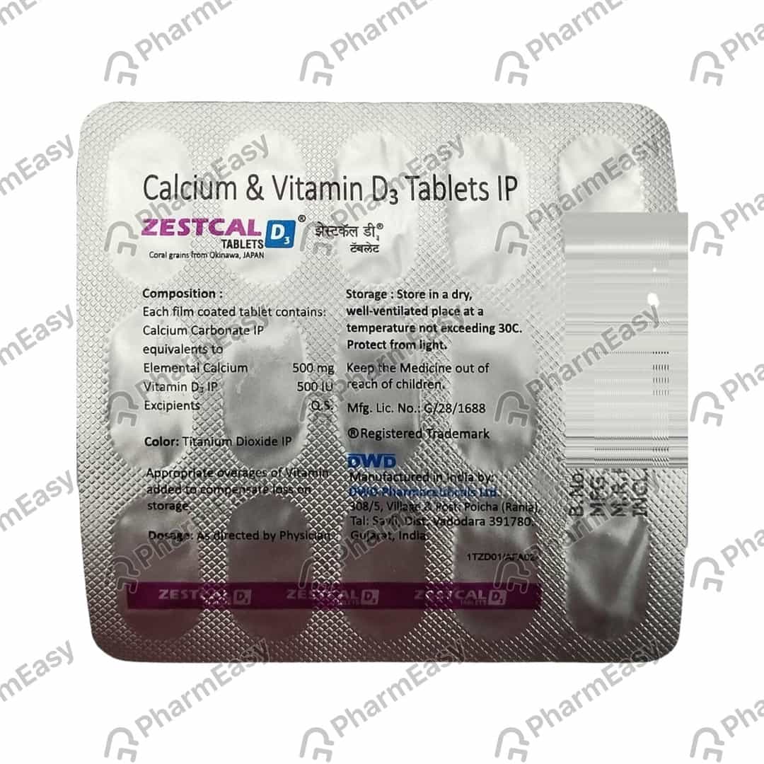 Buy CORCIUM D3 STRIP OF 15 TABLETS Online & Get Upto 60% OFF at PharmEasy