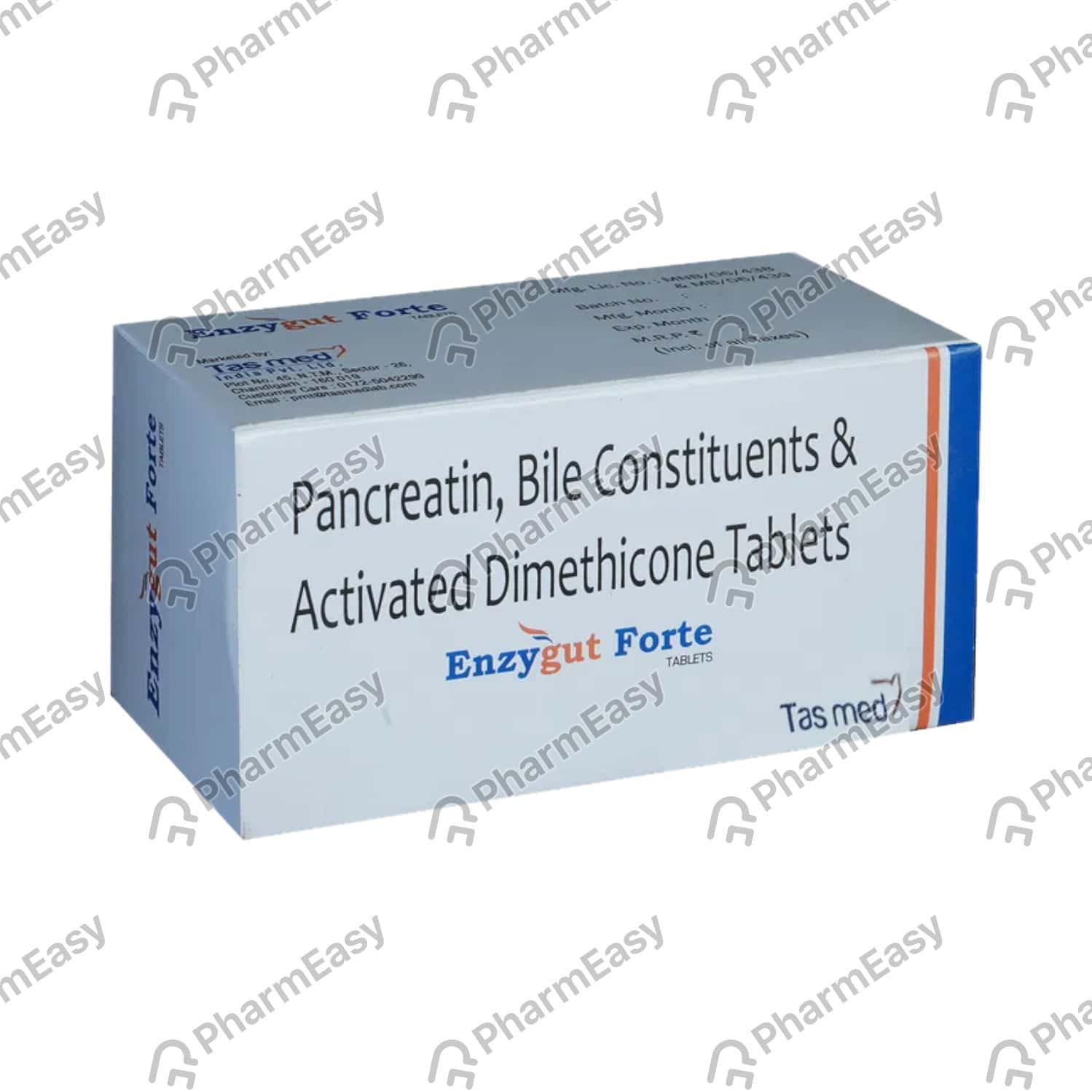 Enzygut Forte Strip Of 10 Tablets: Uses, Side Effects, Price & Dosage ...