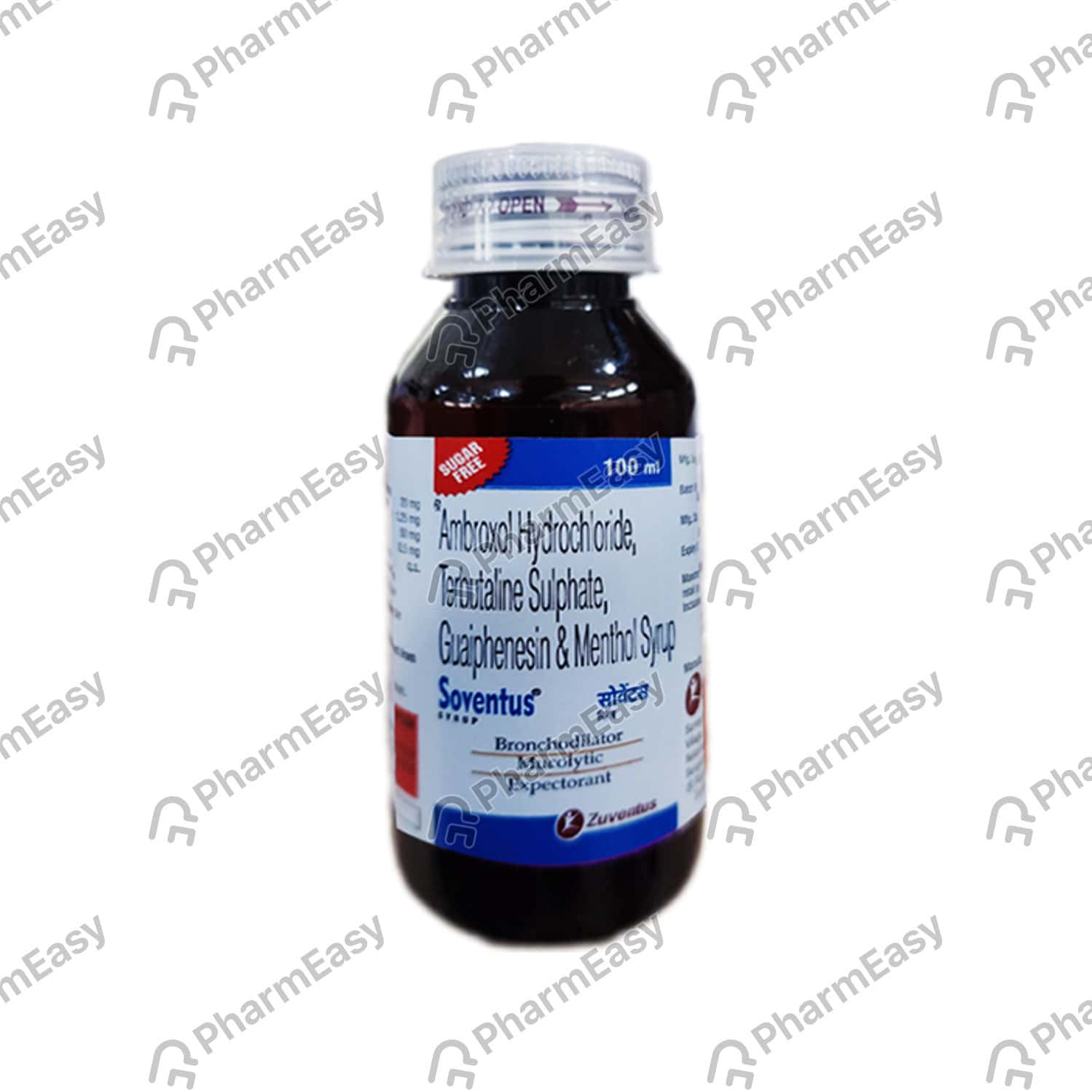 Soventus Sugar Free Bottle Of 100ml Syrup: Uses, Side Effects, Price ...