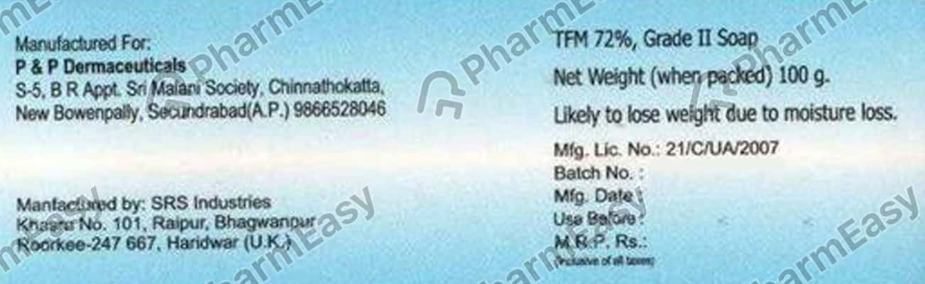 Buy P SOFT SOAP 100GM Online & Get Upto 60% OFF at PharmEasy