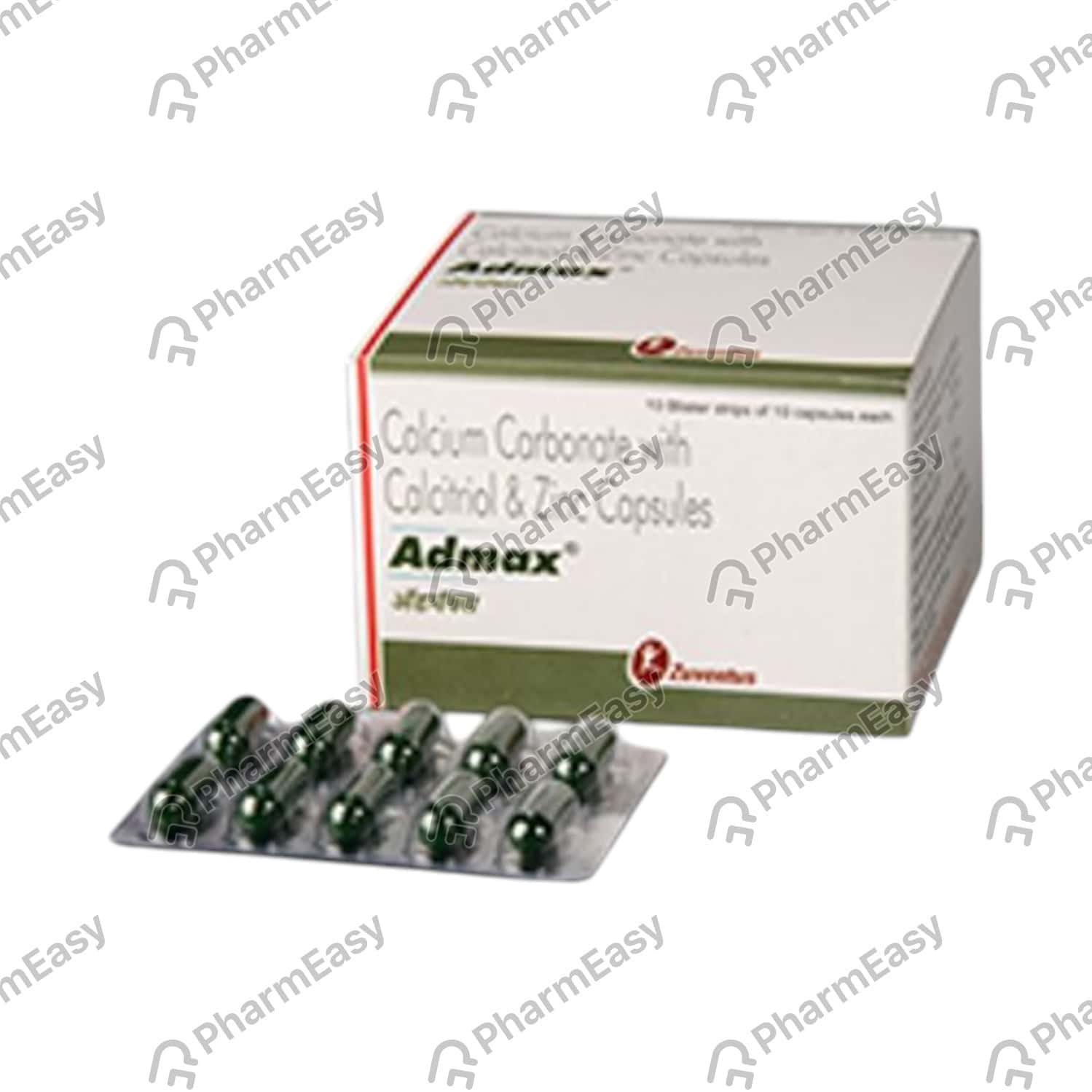 Buy Admax Strip Of 15 Capsules Online at Flat 15% OFF | PharmEasy