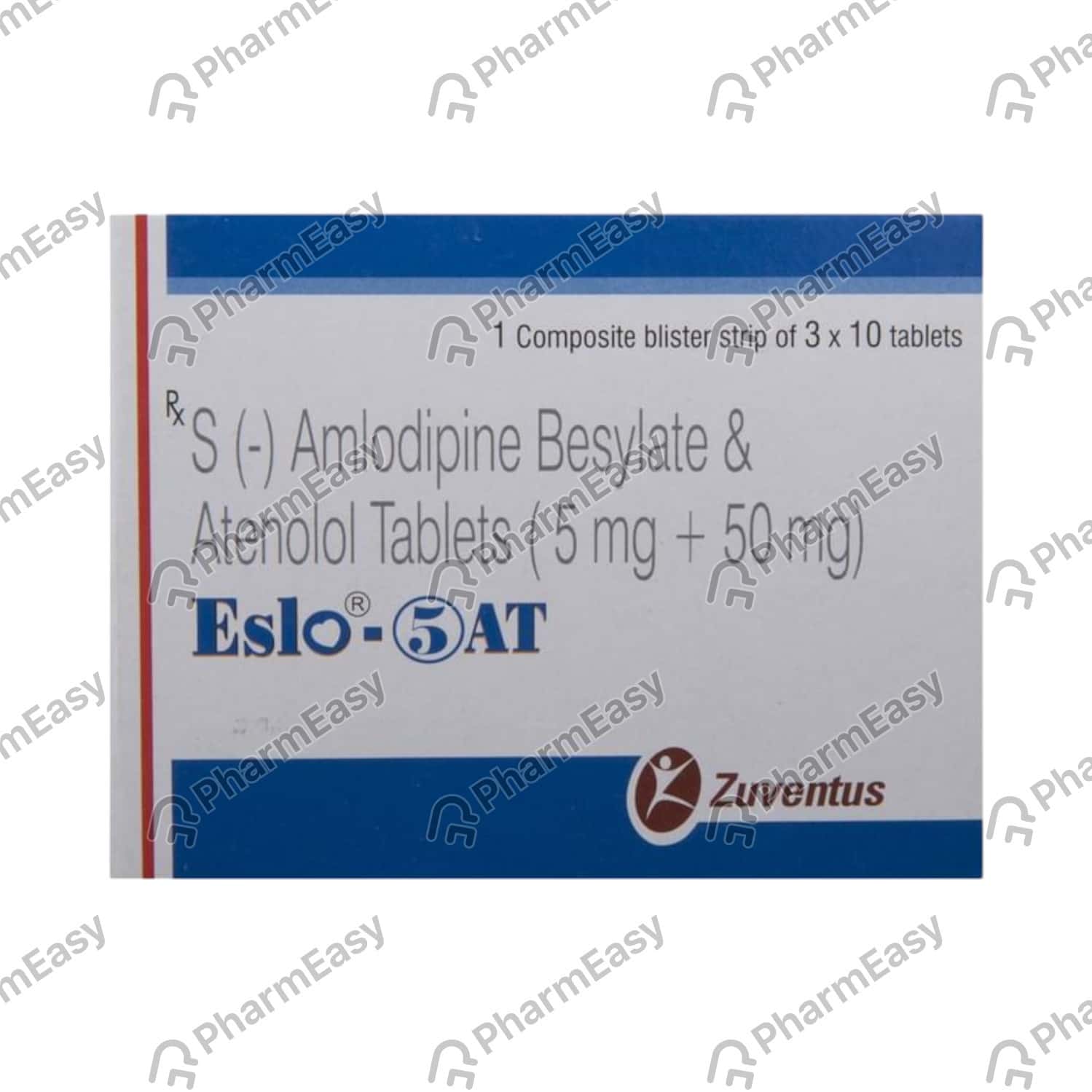 Eslo At 5mg Strip Of 15 Tablets: Uses, Side Effects, Price & Dosage ...