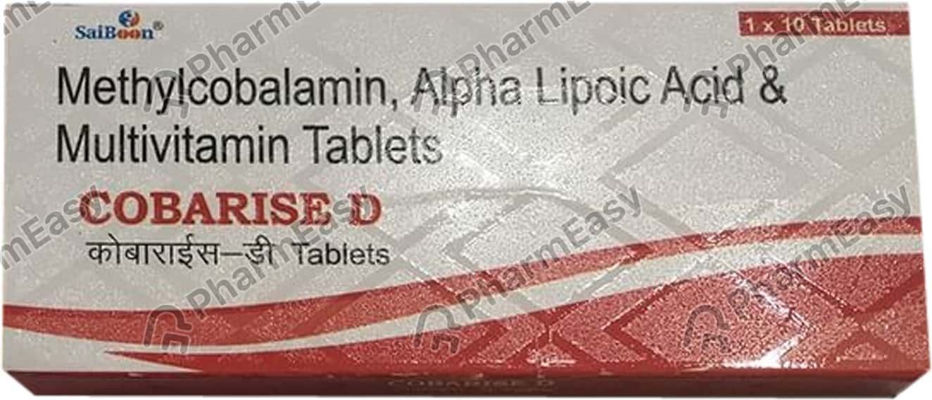 Cobarise D Strip Of 10 Tablets: Uses, Side Effects, Price & Dosage ...