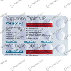 Volibo 0.2 MG Tablet (15): Uses, Side Effects, Price & Dosage | PharmEasy