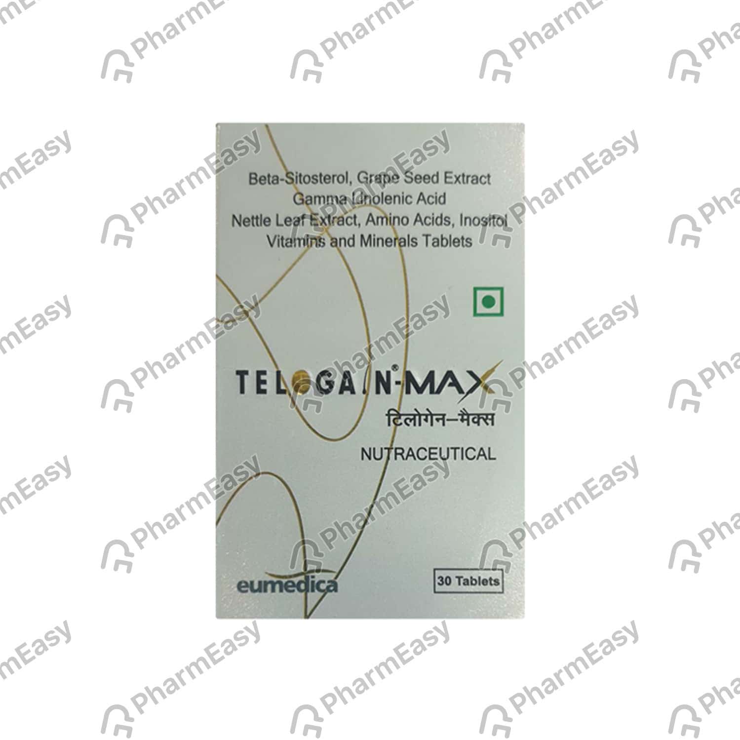 Buy Telogain Max Bottle Of 30 Tablets Online & Save Up to 24% at PharmEasy