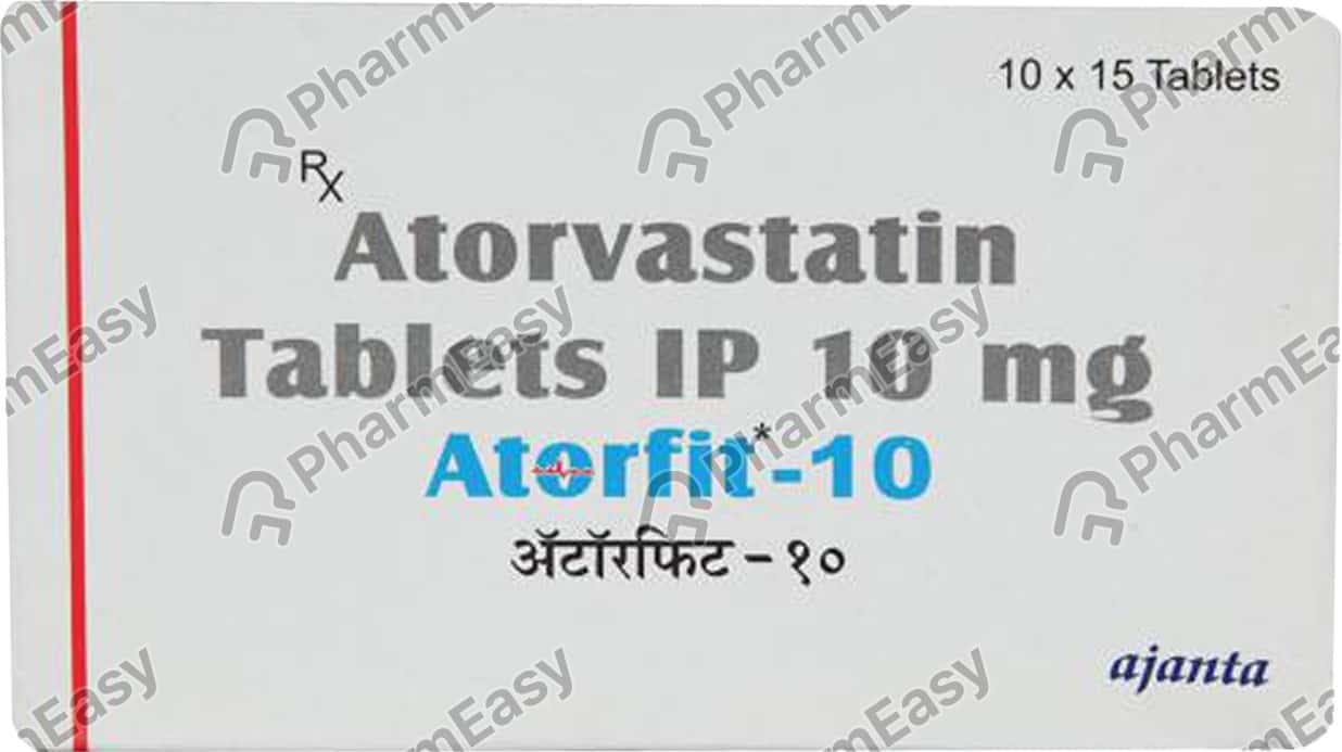 Atorfirst 10 MG Tablet (15): Uses, Side Effects, Price & Dosage | PharmEasy