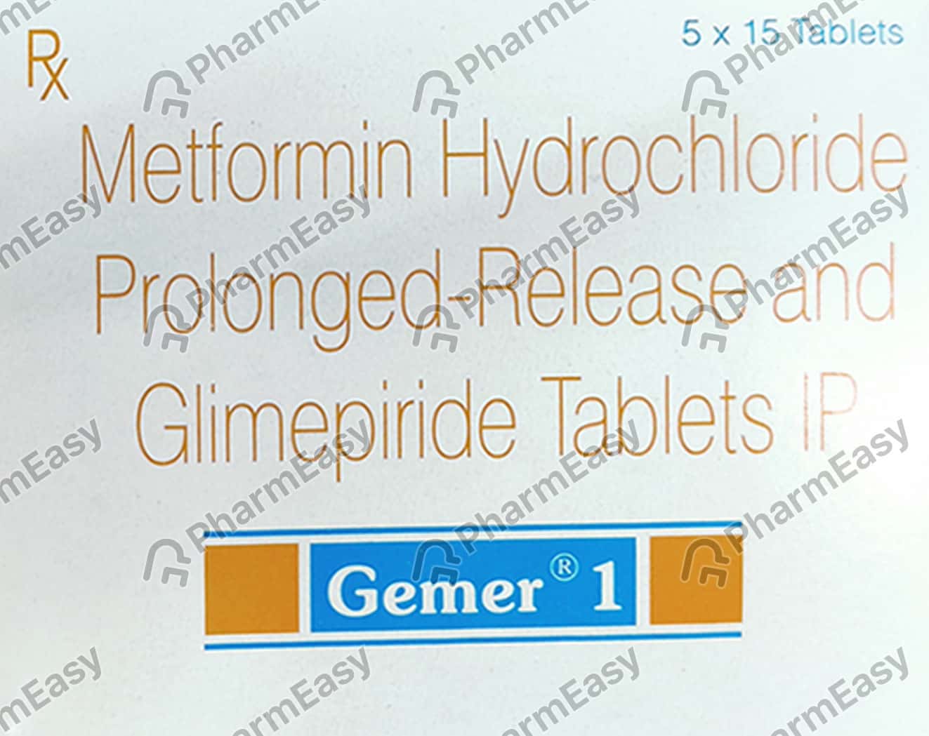 Gemer 1 Tablet: Uses, Side-effects, Price, Dosage & More Info - PharmEasy