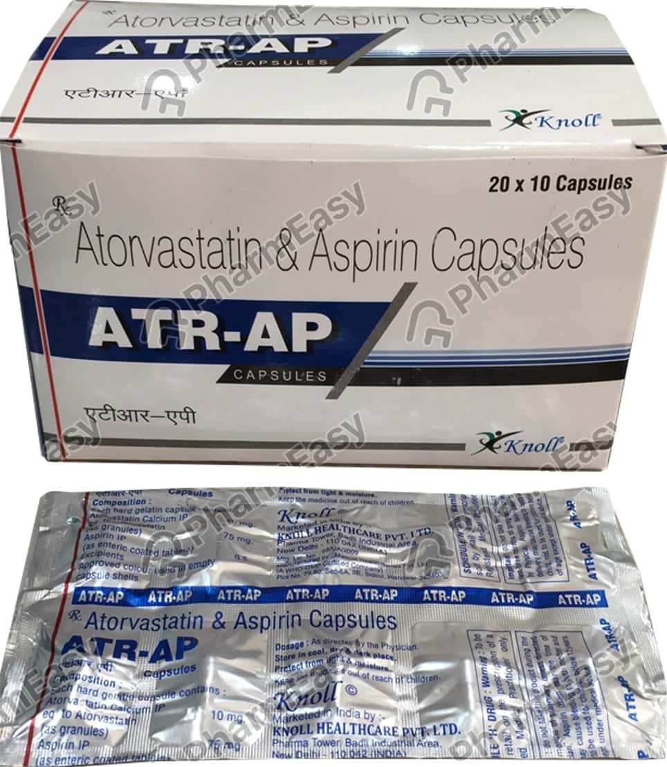 Mactor Asp 75mg Strip Of 10 Capsules: Uses, Side Effects, Price ...