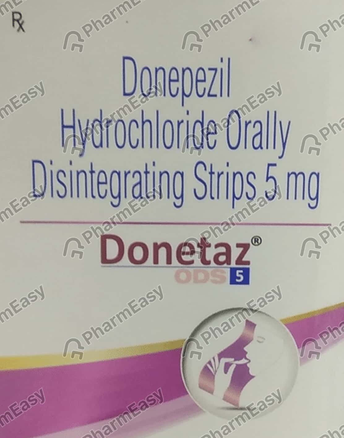 Buy Donetaz Ods 5 MG Orally Disintegrating Strip (1) Online at Flat 15% ...