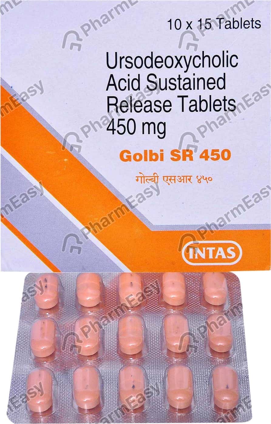 Golbi Sr 450 MG Tablet (15): Uses, Side Effects, Price & Dosage | PharmEasy