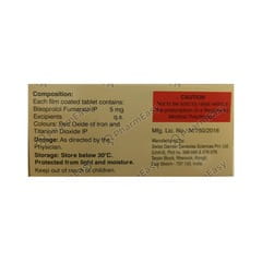 Buy Bisonext 5 MG Tablet (15) Online at Flat 18% OFF* | PharmEasy