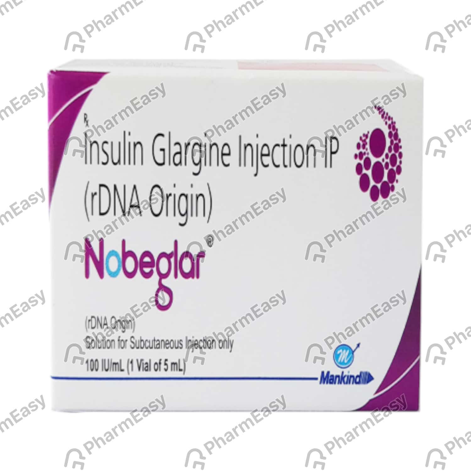 Nobeglar 100 IU/ML Solution For Injection (5): Uses, Side Effects ...