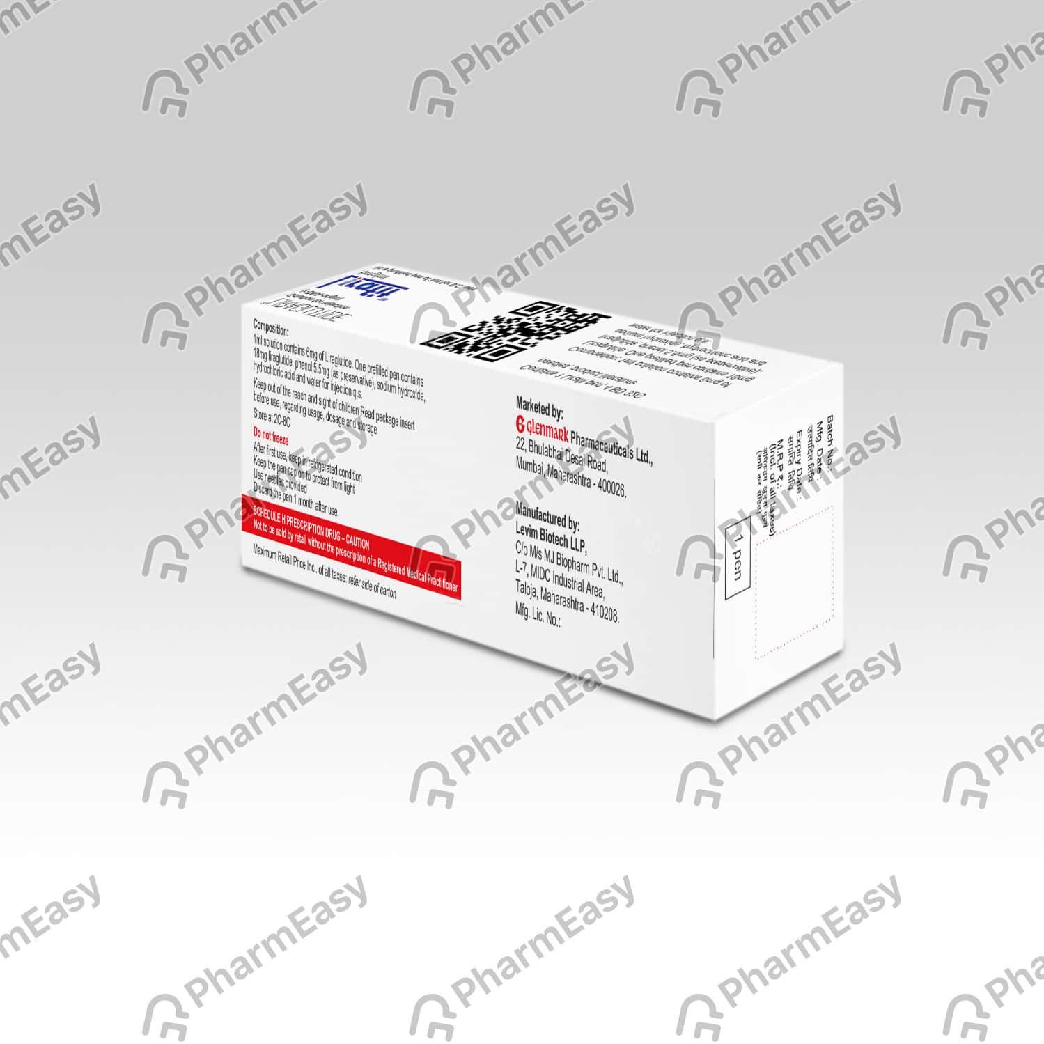 Buy Lirafit 6 MG/ML Solution For Injection (3) Online at Flat 15% OFF ...