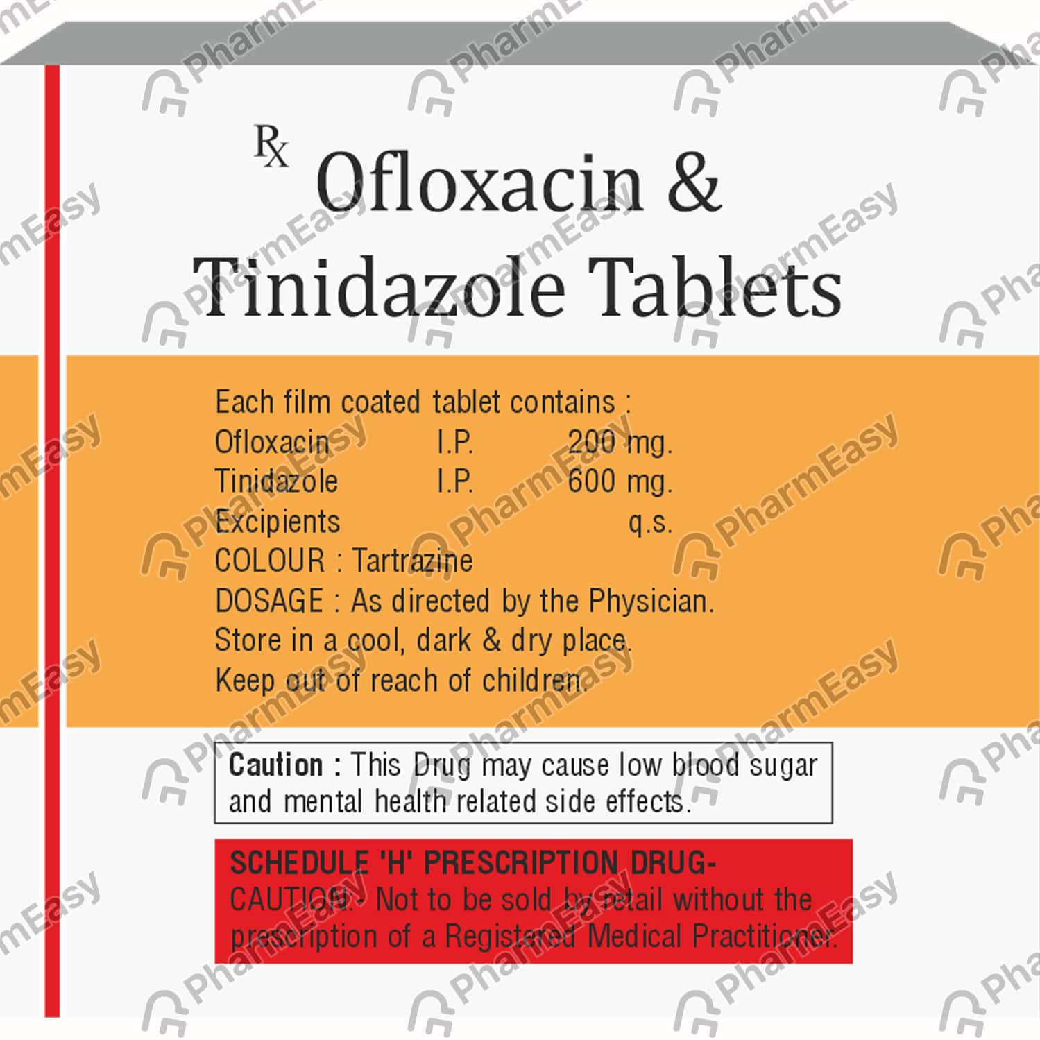 Oflozee Tz Strip Of 10 Tablets: Uses, Side Effects, Price & Dosage | PharmEasy