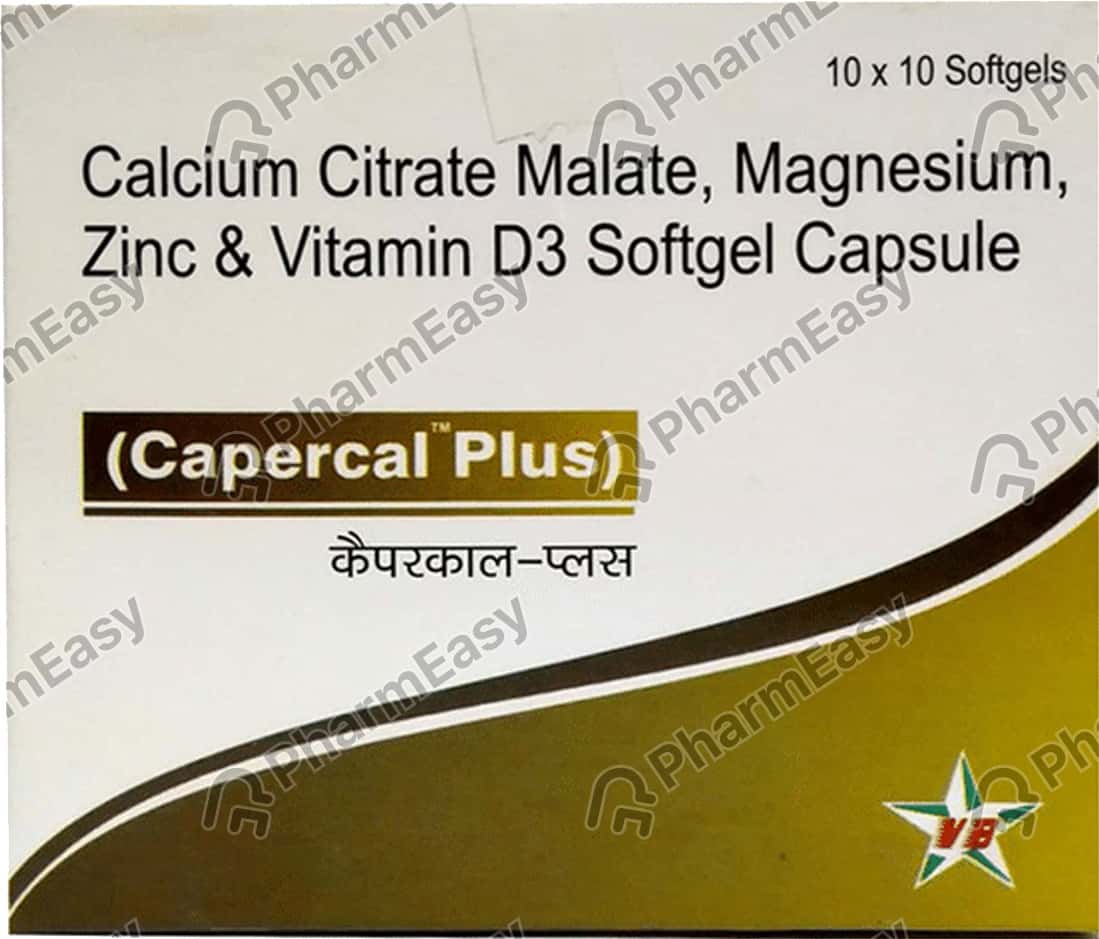 Buy Capercal Plus 0 MG Capsule (10) Online at Flat 15% OFF | PharmEasy