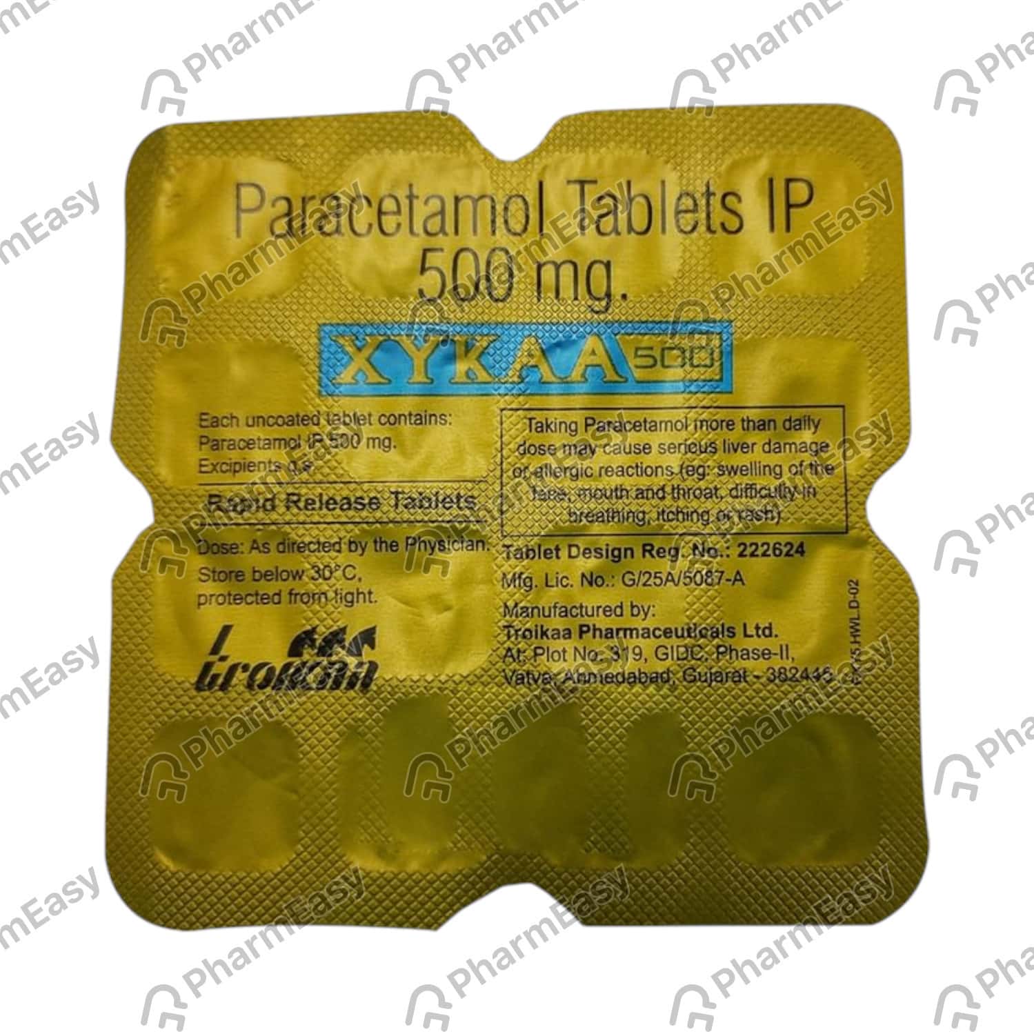 Xykaa 500 MG Tablet (15): Uses, Side Effects, Price & Dosage | PharmEasy
