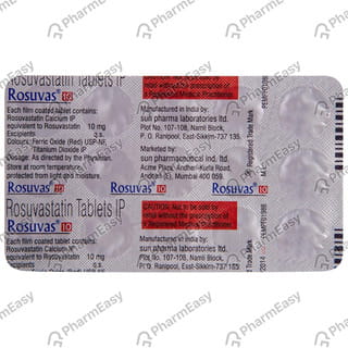 Rosuless 40 MG Tablet (15): Uses, Side Effects, Price & Dosage | PharmEasy
