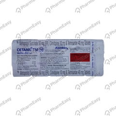 Cetanil Tm 50mg Strip Of 10 Tablets: Uses, Side Effects, Price & Dosage ...