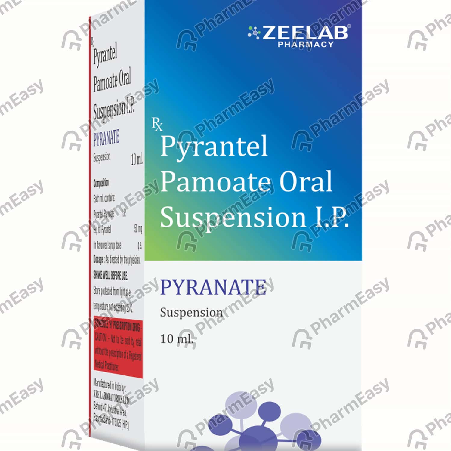 Buy Pyranate 50 MG/ML Suspension (10) Online at Flat 15% OFF | PharmEasy
