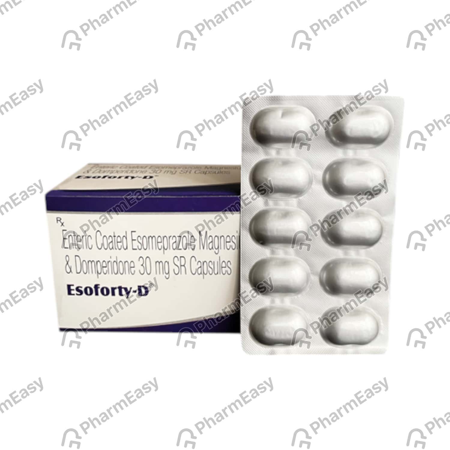 Esoforty D Strip Of 10 Capsules: Uses, Side Effects, Price & Dosage ...