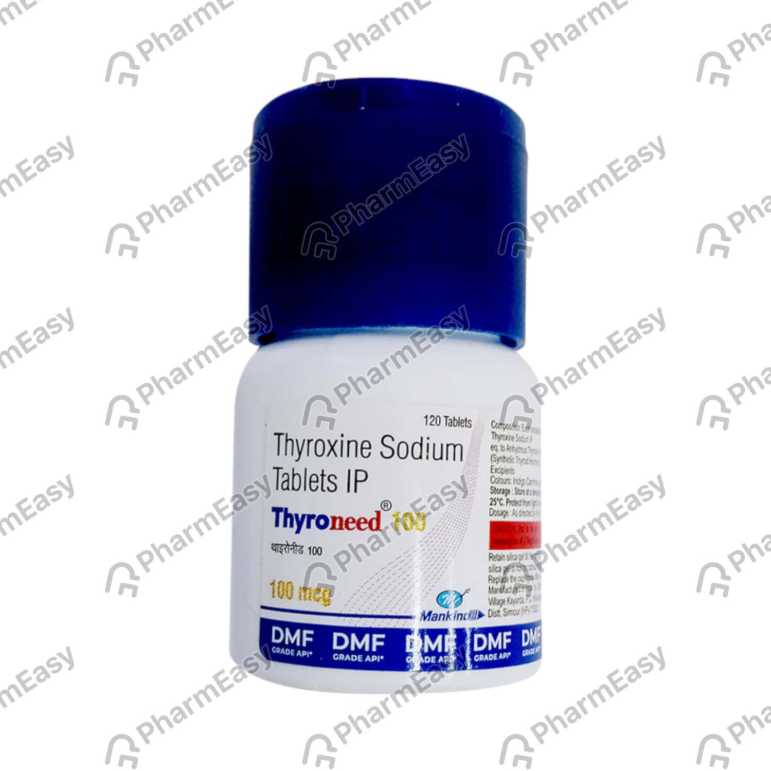 Thyroneed 100 MCG Tablet (120): Uses, Side Effects, Price & Dosage ...