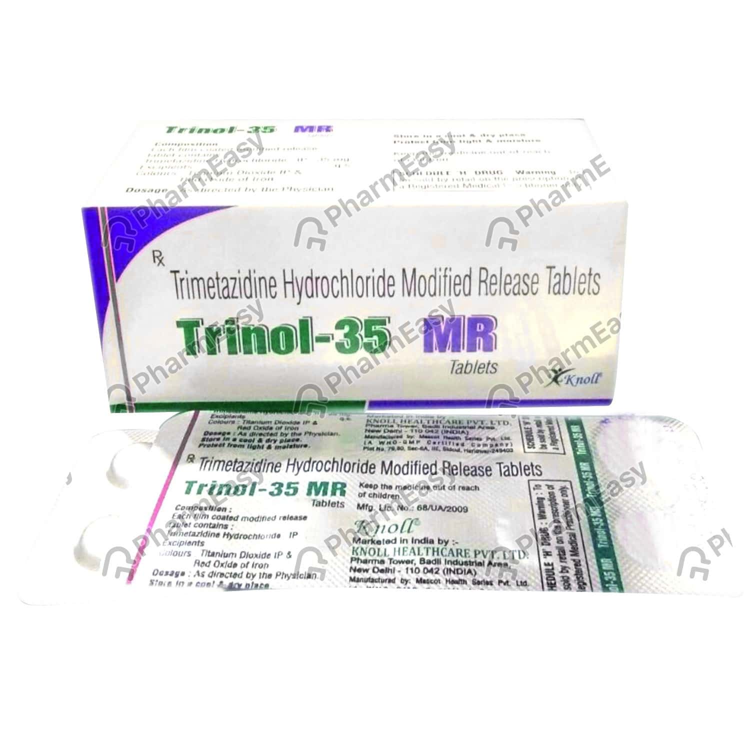 Buy Trinol Mr 35 MG Tablet (10) Online at Flat 18% OFF* | PharmEasy