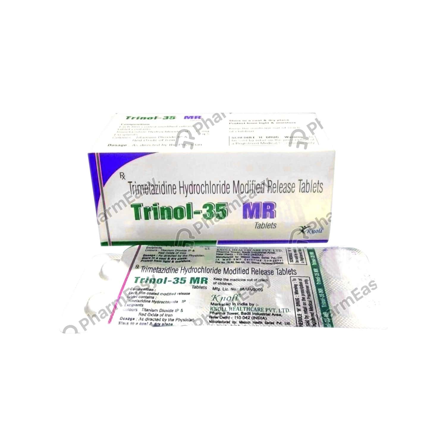 Buy Trinol Mr 35 MG Tablet (10) Online at Flat 18% OFF* | PharmEasy