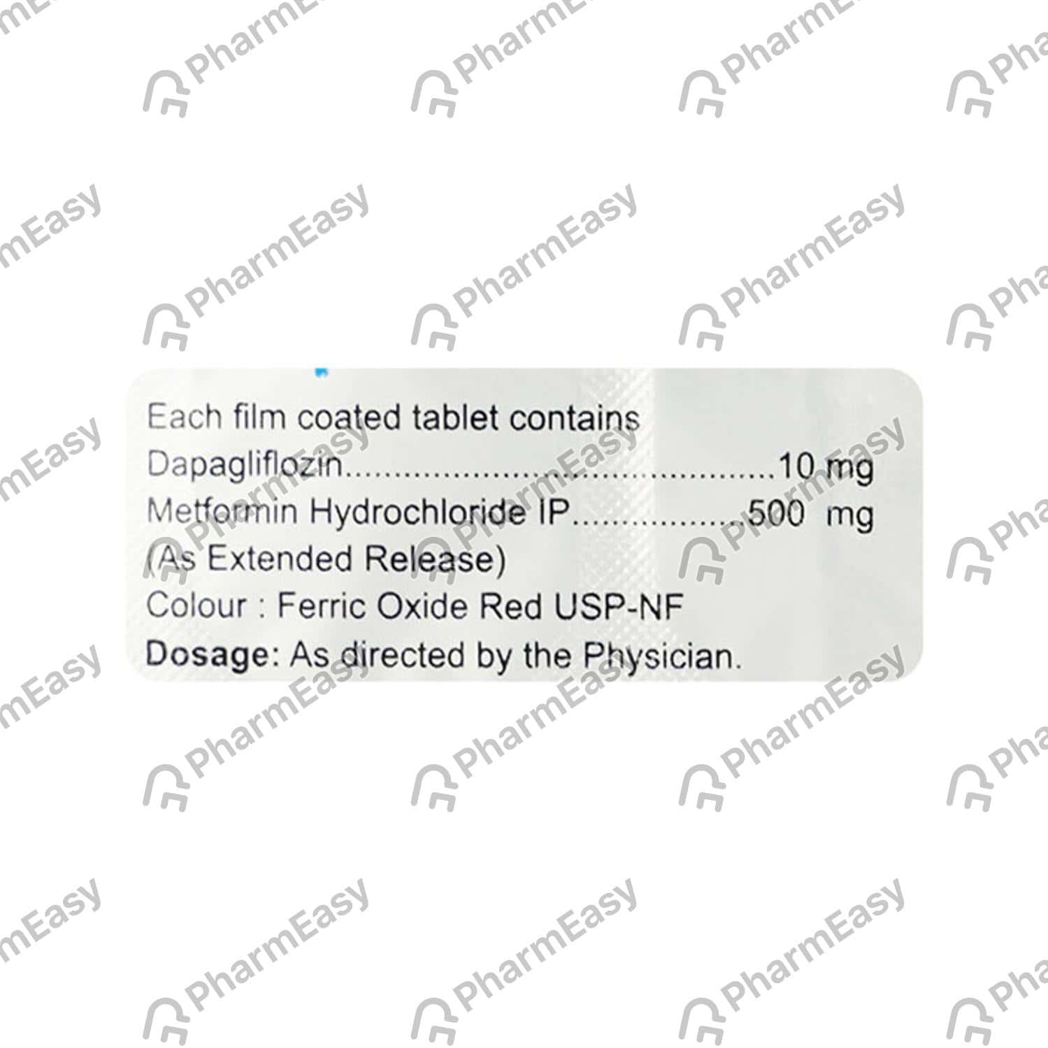 Dapacose M 10mg Strip Of 10 Tablets: Uses, Side Effects, Price & Dosage ...
