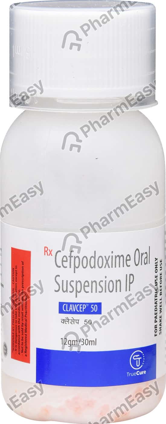 Clavcep 50 MG Dry Syrup (30): Uses, Side Effects, Price & Dosage ...