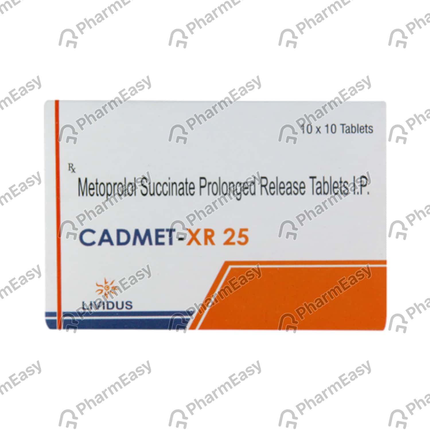 Cadmet Xr 25 MG Tablet (10): Uses, Side Effects, Price & Dosage | PharmEasy